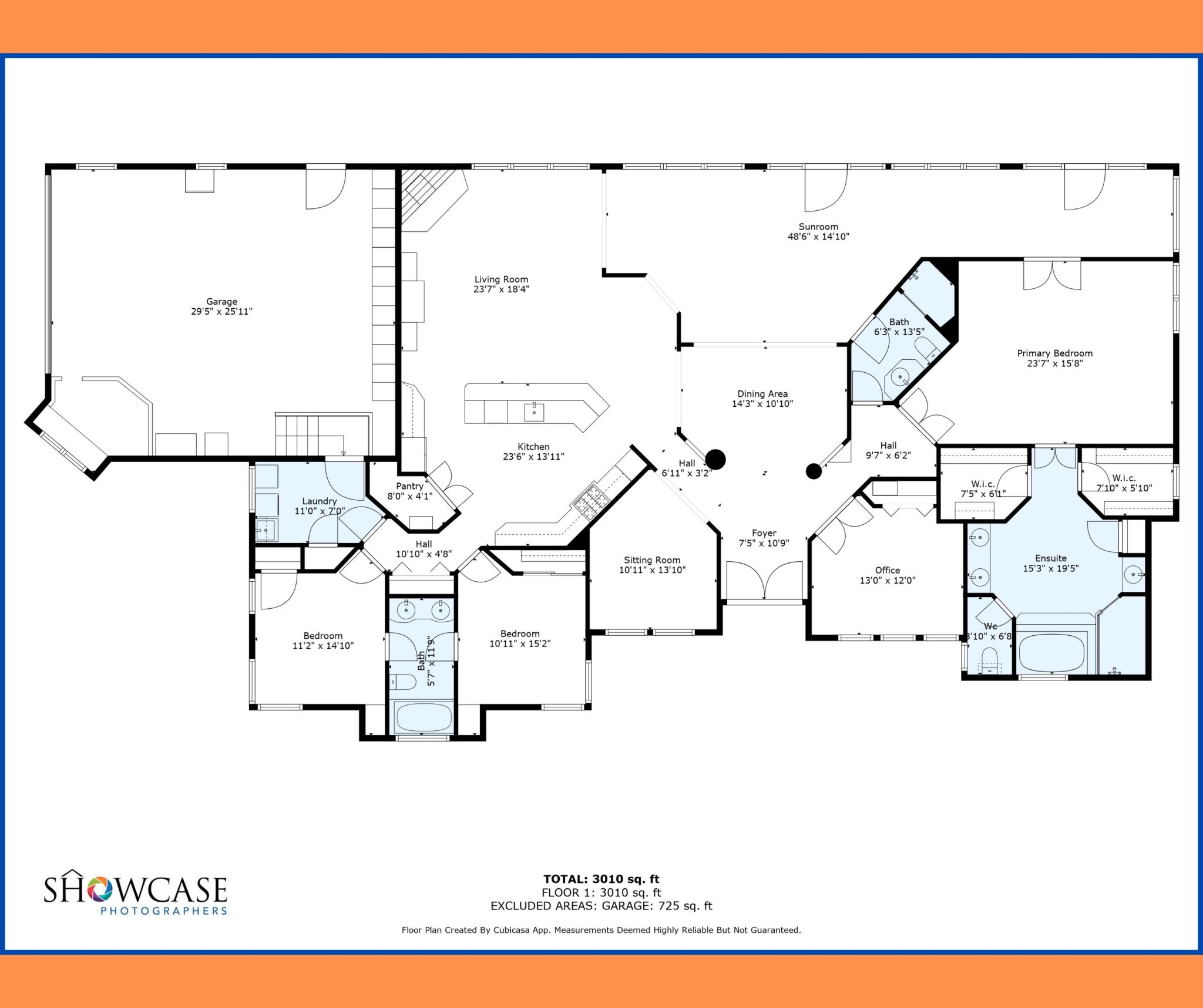 2D Floorplans - Showcase Photographers